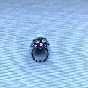Sarah Coy | Jewelry | Vintage Sarah Coy Rhinestone Crystal Ring | Poshmark